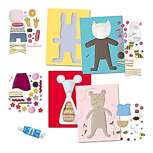 DJECO Le Petit Artist Collages for Little Ones Activity Set