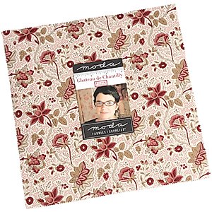 Moda, Layer Cake, Chateau De Chantilly, Forty 10-inch Squares of Fabric