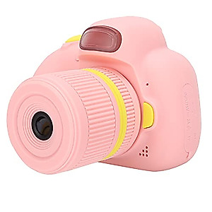 Kids Digital Camera, Night Flash Function Children Digital Camera No‑Edge Design for Kids(Pink)