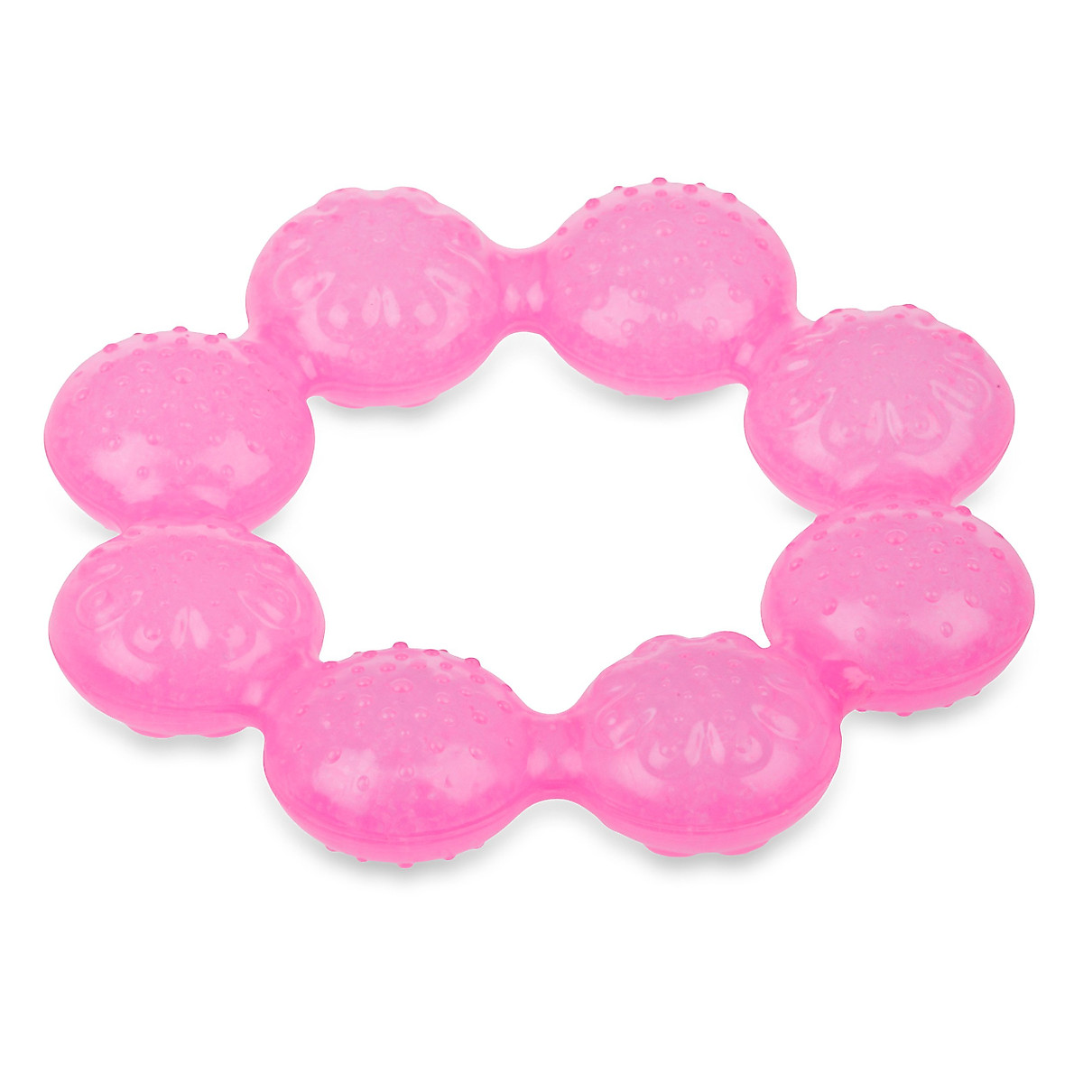 Nuby IcyBite Soother Ring Teether, Colors May Vary, 1 Count