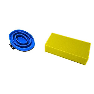 Premium Horse Grooming Kit | 9 Piece Durable Hair groomer Brush Set. Perfect Horse Gift For Beginners or Professional (Blue)