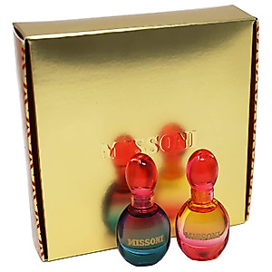 Missoni 2 Piece Kit Fragrance for Women Gift Set: Missoni Eau de Parfum 5ml and Missoni Eau de Toilette 5ml in a Beatiful Gift Box