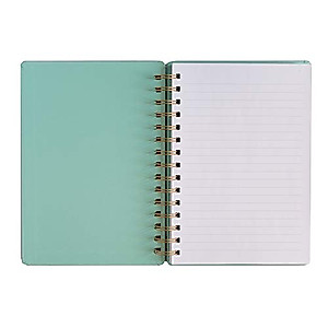 Sweet Water Decor Boss Lady Mint Spiral Notebook Motivational Notebooks Motivation Notebook Inspiration Boss Gift For Her Inspirational Hardcover Journal Lined Paper Gifts For Women Blank Diary Books