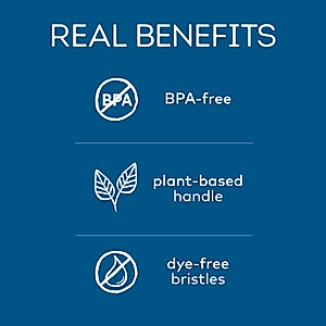 Tom's of Maine Kids BPA-Free Toothbrush, Soft, 6-Pack (Packaging May Vary)