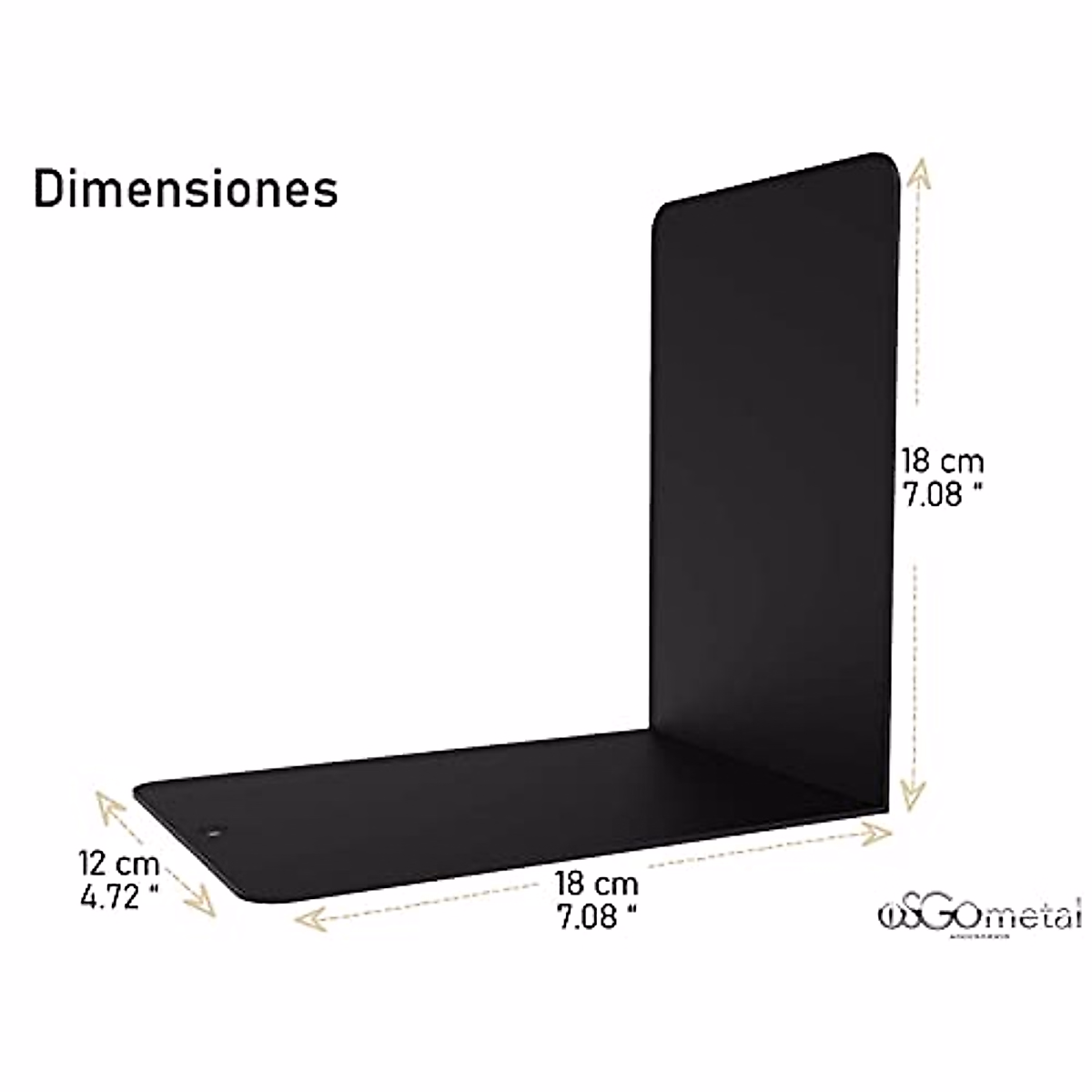 Spacecraft Bookends, Bookends for Shelves, Book Ends for Office, Modern Bookends for Desk and Bookshelves, Metal bookends, Heavy Duty Metal Black Bookend Support, Creative Book Ends.