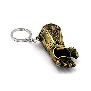 VNFLY Glove Keychain Bottle Opener, Beer Gifts Bottle Opener for Men, Husband, Dad, Grandpa, Boyfriend (Bronze)