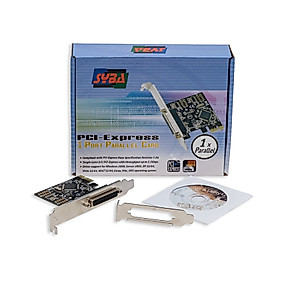 SYBA PCI-Express PCIe Card 1x Parallel Port DB-25 IEEE 1284 Printer Port MCS9900 Chipset SD-PEX10005