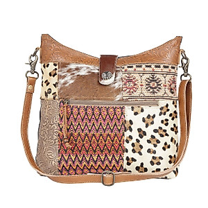 Myra Bag Peruvian Brown Shoulder Bag S-4415