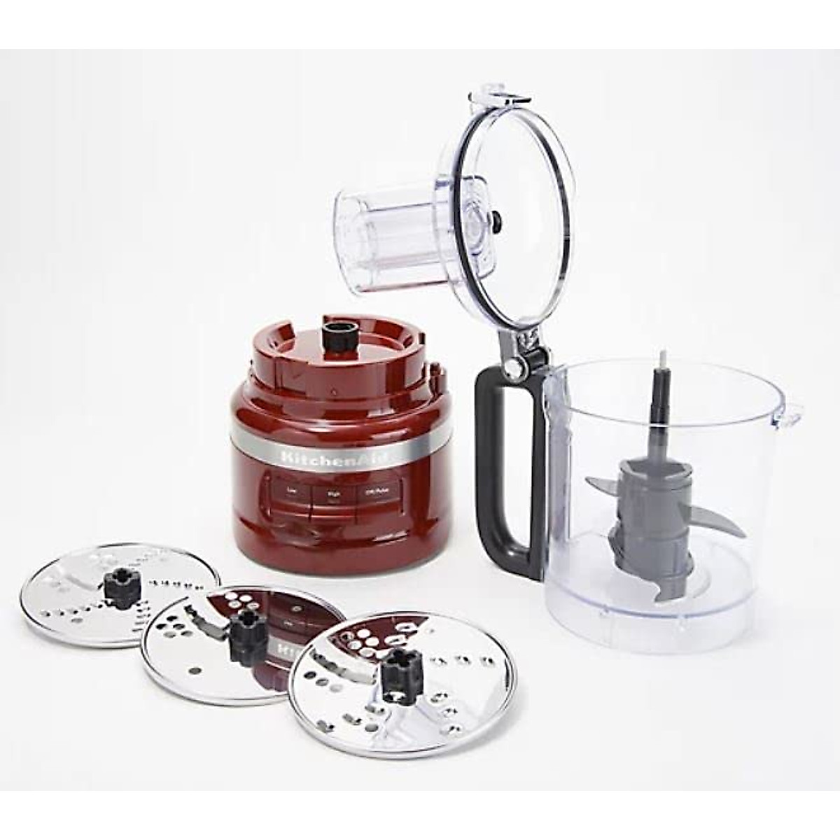 KitchenAid KFP0920QGC 9 Cup 3 Disks 2 Blades & Spatula Food Processor, Gloss Cinnamon