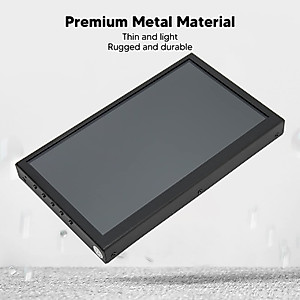 7 Inch IPS LCD Capacitive Touch Screen, Portable Small Monitor 1024 x 600 HDMI Display, 60Hz, 170° Full View,Compatible for Raspberry Pi 4 3 2 0 B A,for Windows 7 8 10