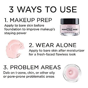 L'Oreal Paris Magic Perfecting Base Face Primer, 0.5 FL (oz)