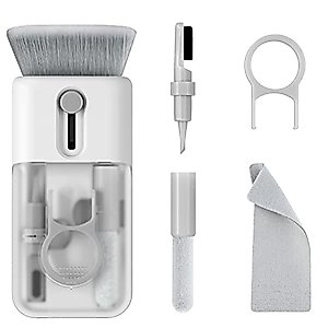 Electronic Cleaner Kit, 6 in 1 Keyboard Cleaner Kit for Airpod Earbud Bluetooth Earphones，Laptop Cleaner Brush，Multifunctional Electronic Cleaning Kit for Laptop Phone Watch iPad Camera PC Monitor