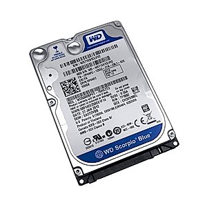 500GB 2.5" Western Digital Scorpio Blue 5400RPM SATA 9.5mm Notebook HD 8MB Cache