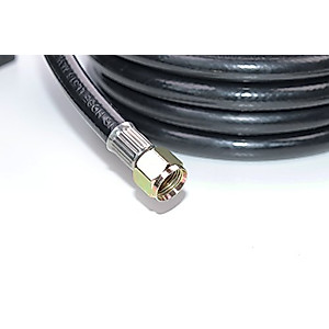 DOZYANT 12 FT RV Propane Quick Connect Hose for RV to Grill, BBQ Quick Release LP Gas Line for Camp Chef Stove, Pit Boss Burner - 3/8 Female Flare Fitting x 1/4 Full Flow Male Plug