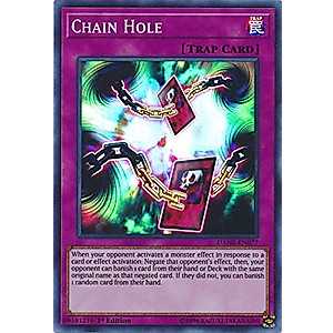 Yu-Gi-Oh! - Chain Hole - DANE-EN077 - Super Rare - 1st Edition - Dark Neostorm