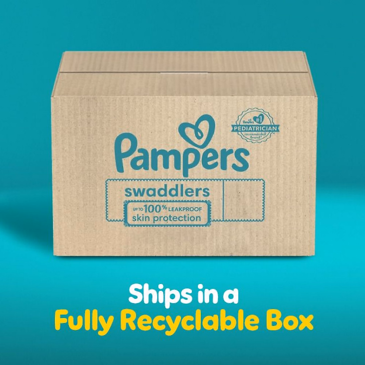 Diapers Size 4, 150 Count - Pampers Swaddlers Disposable Baby Diapers (Packaging & Prints May Vary)