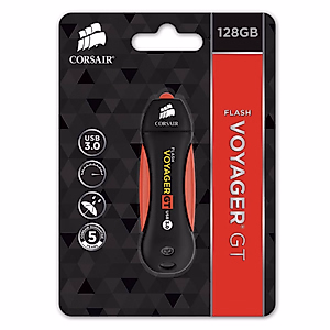 Corsair CMFVYGT3C-128GB Flash Voyager USB 3.0 128GB, Black