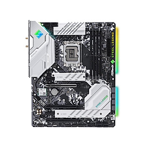 ASRock Z690 Steel Legend WiFi 6E Socket LGA1700/Intel Z690 SATA 6Gb/s DDR4 ATX Motherboard
