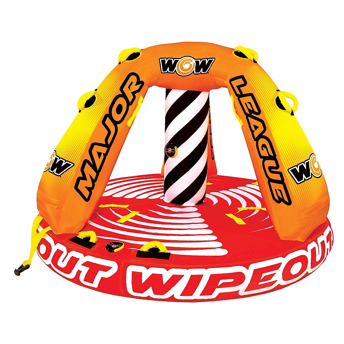 WOW Sports Wipeout Towable Tube for Boating - 1 to 3 Person Towable - Standing Tubes for Boating