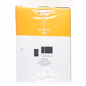 Western Digital 28 TB My Book Duo Desktop RAID USB 3.1 External Hard Drive and Auto Backup Software, Black