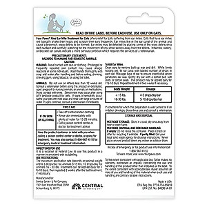 Four Paws Healthy Promise Aloe Ear Mite Treatment for Cats 0.75 Fl. Oz.