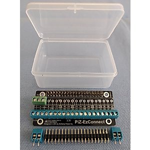 Alchemy Power Inc. Pi-Zero-EzConnect. Pi-Zero size GPIO connector. A HAT to connect GPIOs and sensors to Raspberry Pi Zero, Pi Zero W, Pi-3, or Pi-2.
