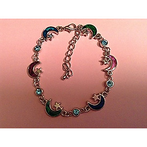 SHELL OF THE SEA, MOON PAUA SHELL & CZ STONE INLAYED BRACELETS