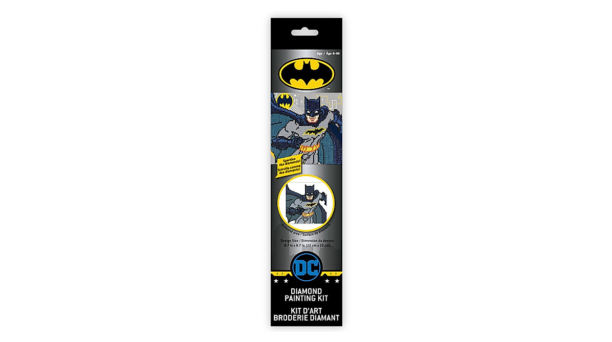 Diamond Dot Art Kit Young Batman by Camelot - Fun DC Superhero Craft