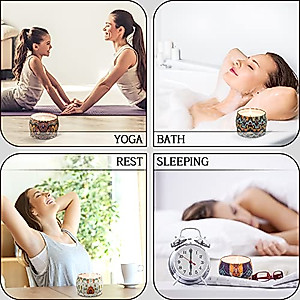 redfruit Scented Candles Gift Set for Womem: 4 Pack Package - Aromatherapy Candle Sets,Natural Soy Wax Candle Can Help Stress Relief&Body Relaxation,Very Suitable for Festival,Bath,Yoga.