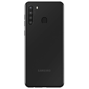 total wireless Samsung Galaxy A21 4G LTE Prepaid Smartphone (Locked) - Black - 32GB - Sim Card Included - CDMA