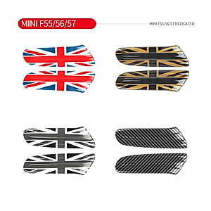 Side Scuttle Lamp Light Fender Panel Frame Trim Cover Compatible with Mini F Series MTK26 (03, F55 Hardtop F56 Hatchback F57 Covertible)