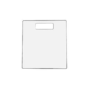NAHANCO FB1303 Acrylic Shirt Folding Board, 11" Width x 12" Length, Clear