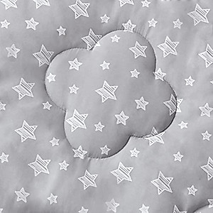 Hexagon Playpen Mat Fit for Evenflo Versatile Play Space, One-Piece Baby Extra Large Play Mat Thick Baby Crawling Mat for Babies, Toddlers, Six Pannel Playpen, 33 Inch Each Side