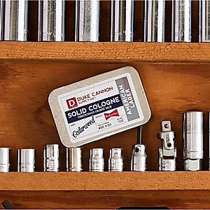 Duke Cannon Supply Co. Solid Cologne - Men's Concentrated Balm, 1.5 oz. (Cedarwood)