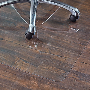 Oculus by Dimex Polycarbonate Office Chair Mat for Carpet and Hard Floors, 36" x 48" x 0.06" Mat, Clear Mat for Office Chair, Protects Floors Under Home Office Computer Desk, Ships Flat, Clear