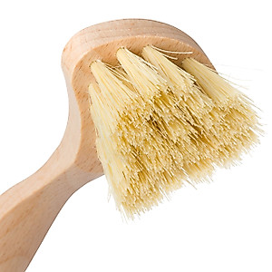 Redecker Waffle Machine Brush with Oiled Beechwood Handle, Stiff Heat-Resistant Tampico Fiber Bristles, 6-1/2 inches, Made in Germany