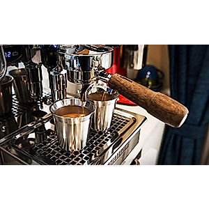 tombert 80mL (2.7 Ounce) Stainless Steel Espresso Cups Double Wall Vacuum Insulated - Set Of 2 Demitasse Cups