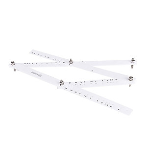 Ruluti Artist Pantograph Drawing Reducer Enlarger Tool Art Craft for Office School Supplies 34cm