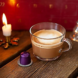 Christmas Advent Calendar with 24 Nespresso Compatible Pods from Real Coffee. Recyclable Original Line Aluminium Capsules. One Capsule for Each Day. Explore 11 Delicious Varieties. Red Edition