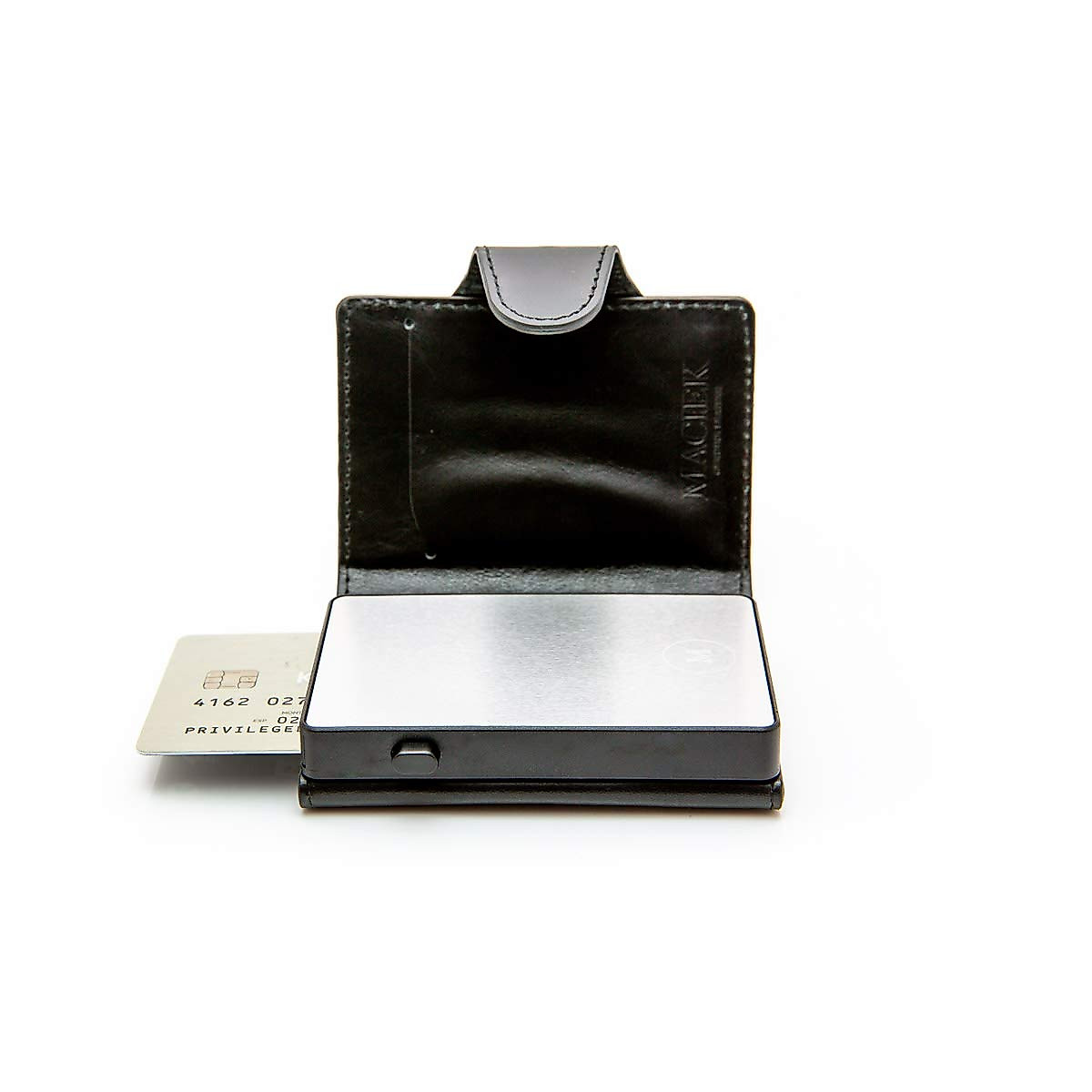 Maciek Le Big Boss RFID Wallet and Card Holder Genuine Leather - Minimalist - RFID Blocking - Men's RFID Wallet - Women's RFID Wallet