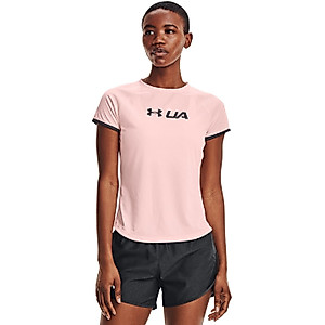 Under Armour Speed Stride Graphic Short Sleeve T-shirt, Beta Tint/Reflective, X-Large