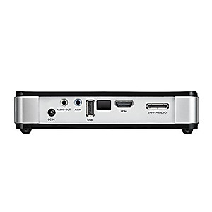 Vivitek Qumi Q5 500 Lumen WXGA HD 720p HDMI 3D-Ready Pocket DLP Projector with 4GB Memory (Black)