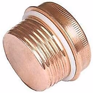 Antique Handicraft Hub Pure Copper Water Bottle 32 oz Leak Proof Design Vessel Ayurveda Health Benefit Pitcher for Sport, Fitness, Yoga