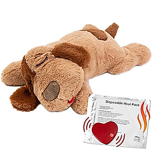 iHeartDogs Heartbeat Puppy Toy - Comfort Cuddler Pillow - Dog Anxiety Toy
