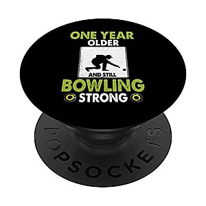 Lawn Bowls Birthday Idea For Men & Funny Lawn Bowling PopSockets Swappable PopGrip