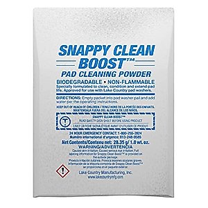 Lake Country Snappy Clean Boost Pad Cleaning Powder (12 Pack)