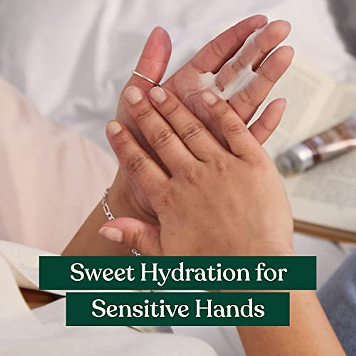 The Body Shop Almond Milk & Honey Hand & Cream – Moisturizes and Protects Sensitive Skin – 3.3 oz