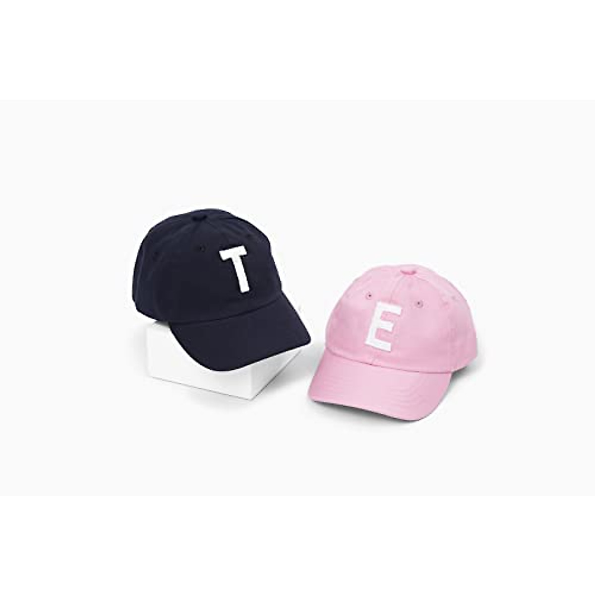 Tiny Expressions - Initial Toddler Boys Baseball Cap | Monogrammed Adjustable Navy Letter Hat (G, Toddler)