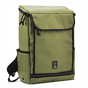 Chrome Industries Volcan 15 Inch Laptop Backpack - Daypack Bag, Black Tarp, 31 Liter