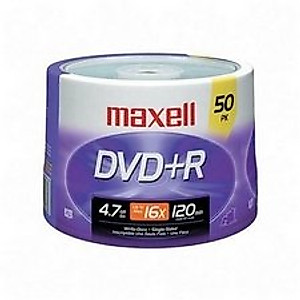 Maxell 16X Speed DVD+R Spindle